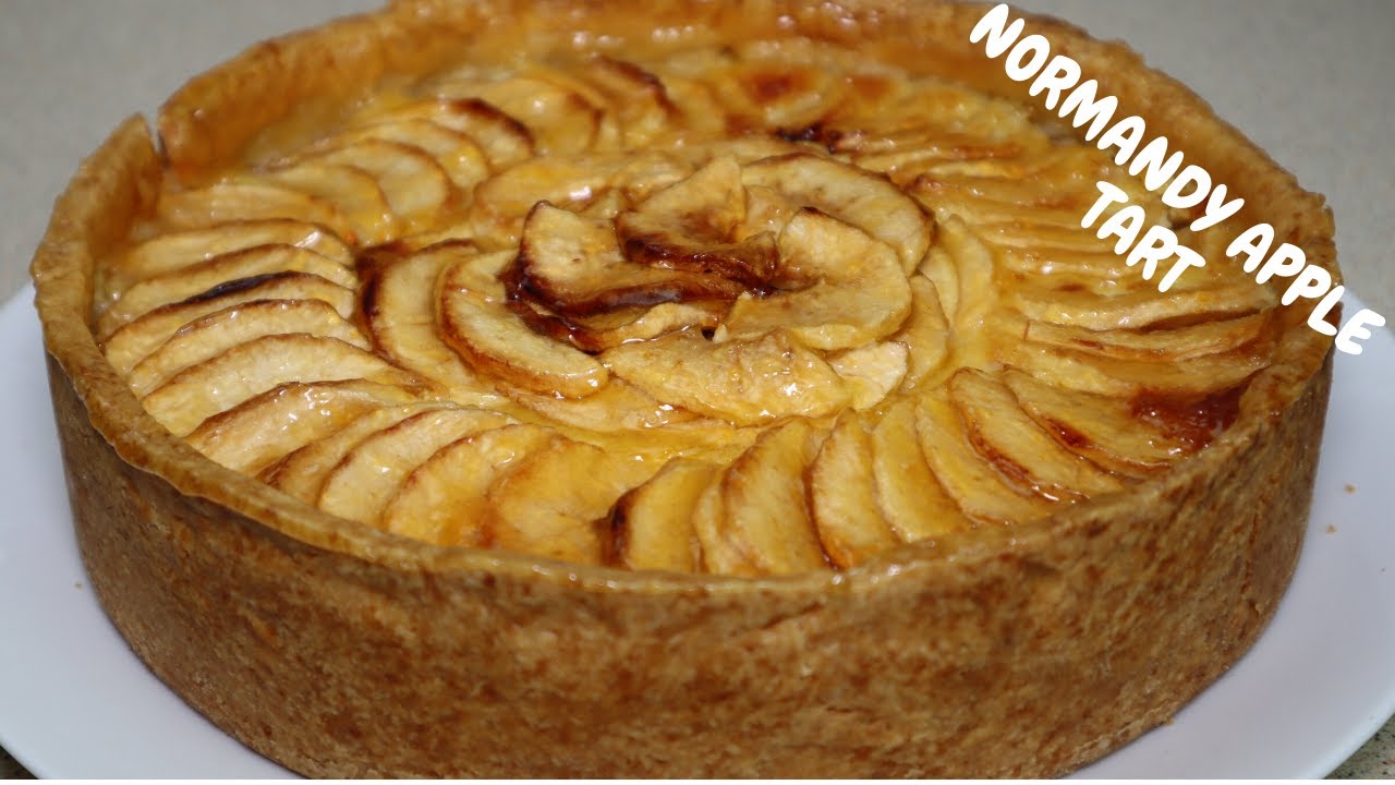 NORMANDY APPLE TART | QUICK AND EASY HOMEMADE DOUGH | تارتاالتفاح ...