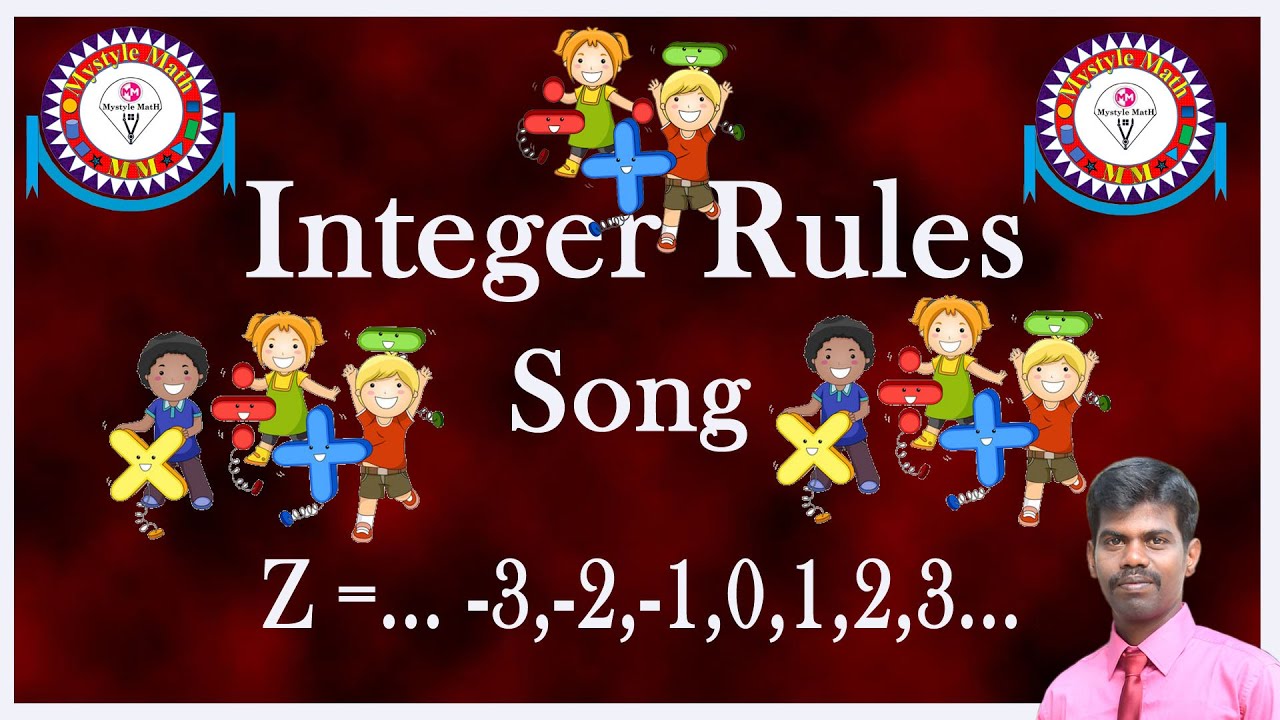 Integer Rules Song - YouTube