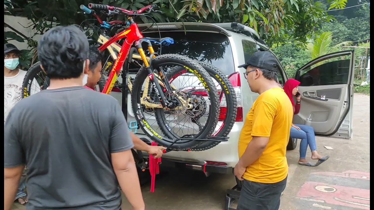 Review TOB RACK/ BIKE RACK/ ANHANG SEPEDA/ BIKE CARRIER - YouTube
