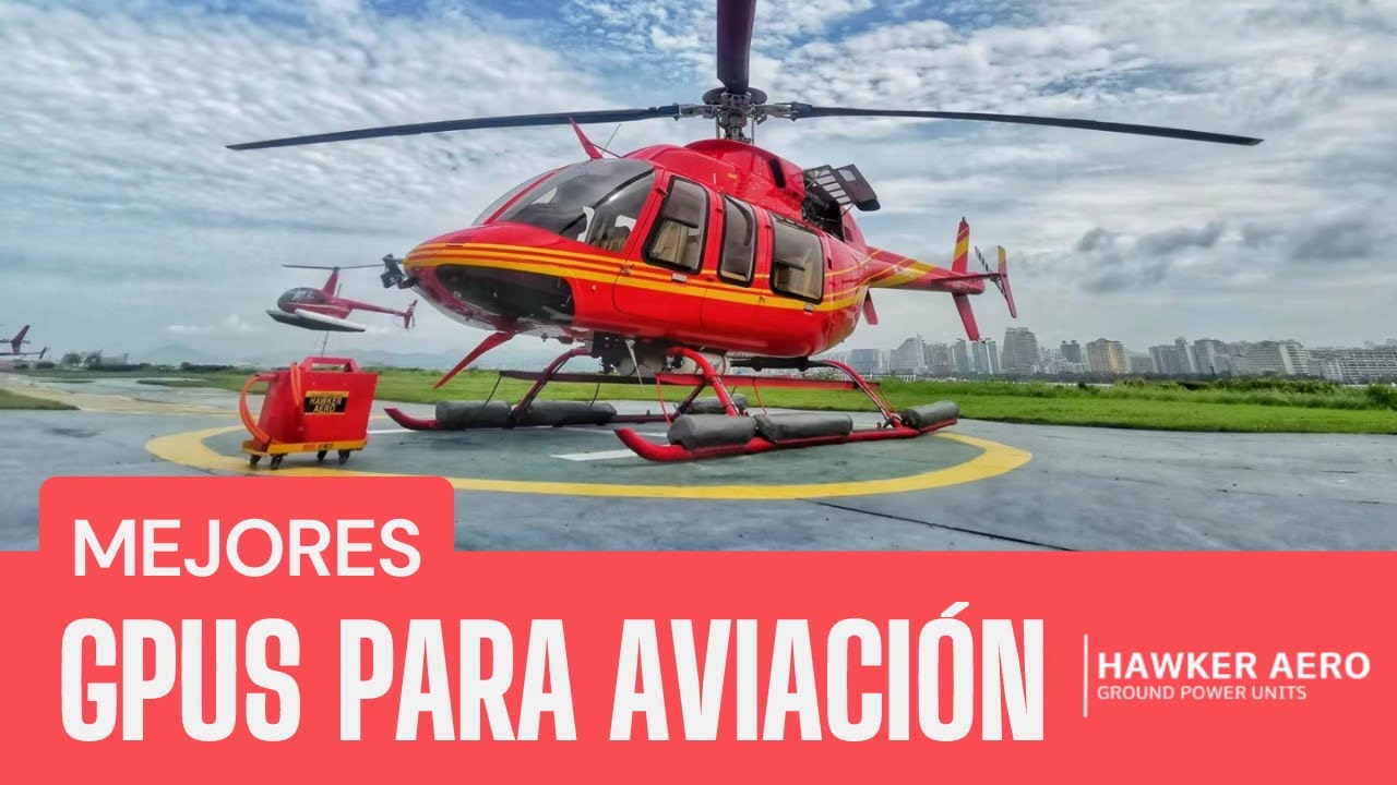 GPUs para Aviación Hawker Aero | Ground Power Units - YouTube