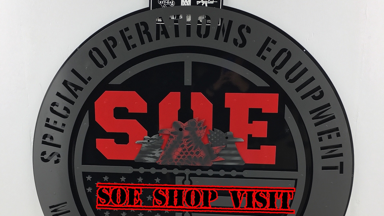 Special Operations Equipment (SOE) Shop Visit in Camden - YouTube