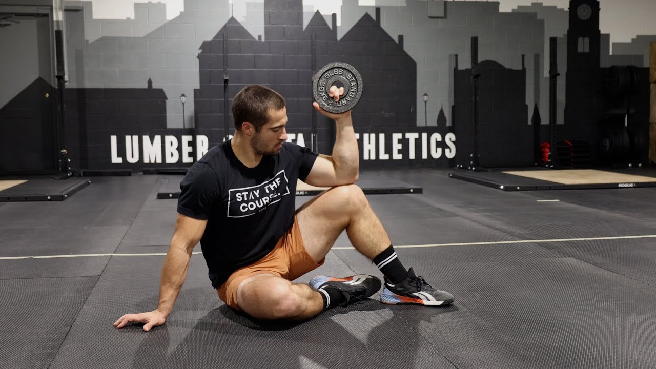 Seated External Rotations - YouTube