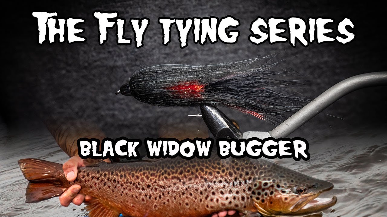 Black And red Fly...The Brown trout weakness! - YouTube