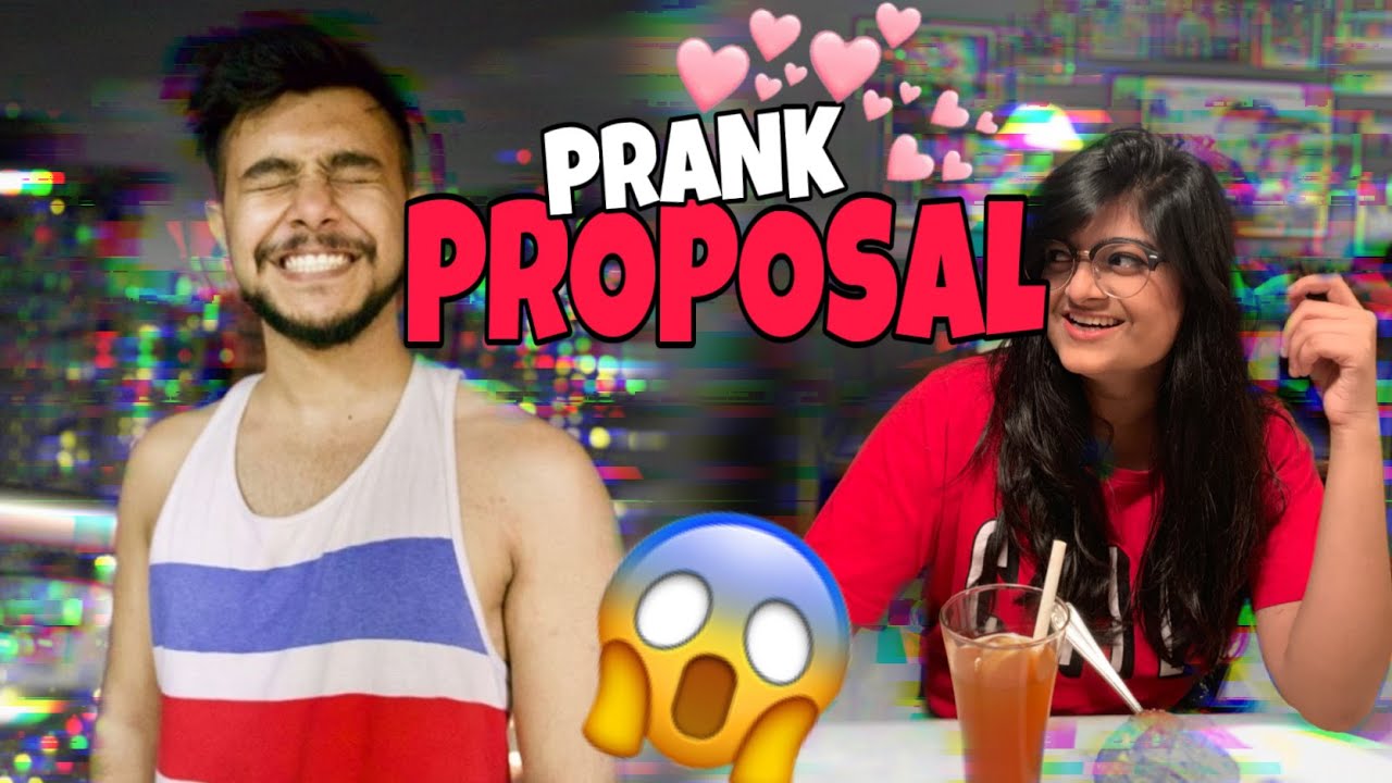 I Proposed Vedant Rusty ON LIVE STREAM! - YouTube