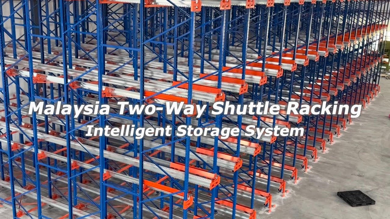 Warehouse Pallet Shuttle Radio Racking System Malaysia Project Testing ...
