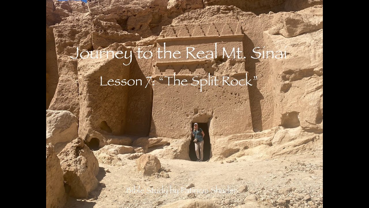 Part 7: Journey to the Real Mt. Sinai "The Split Rock" - YouTube