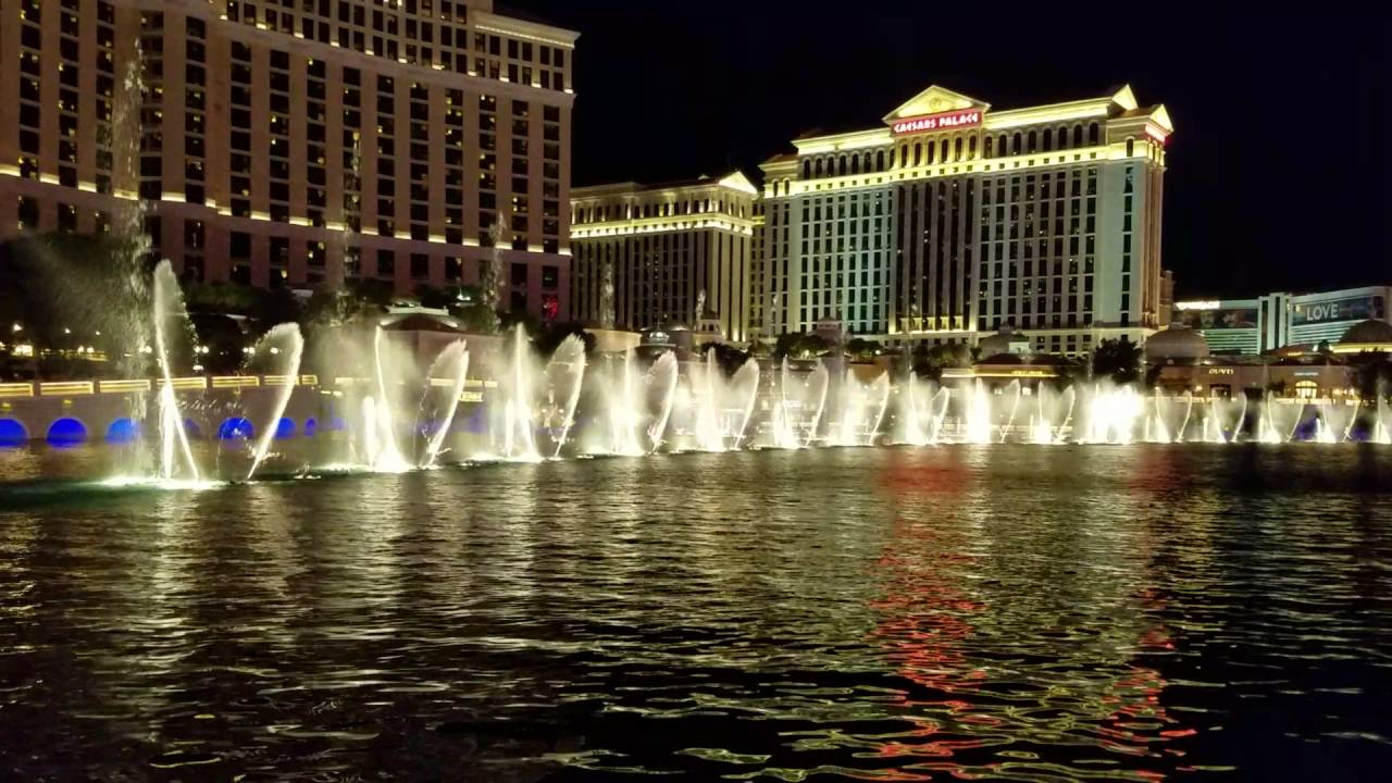 Bellagio water show - YouTube