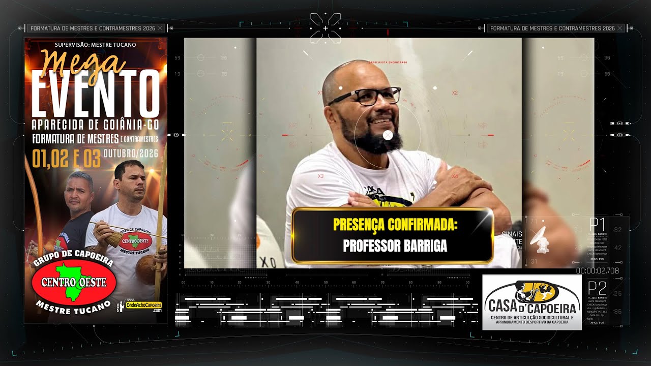 Professor Barriga confirmou presença - YouTube