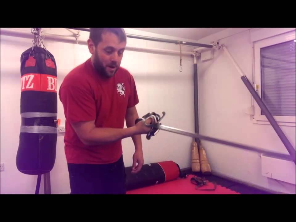 Learn English Backsword - How to Grip Your Sword 2 Clarification - YouTube