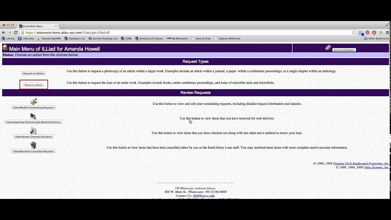 How to Use ILLiad - YouTube