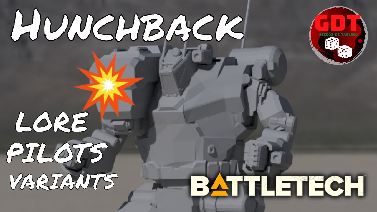 Battletech - Hunchback Medium Mech - Lore - YouTube
