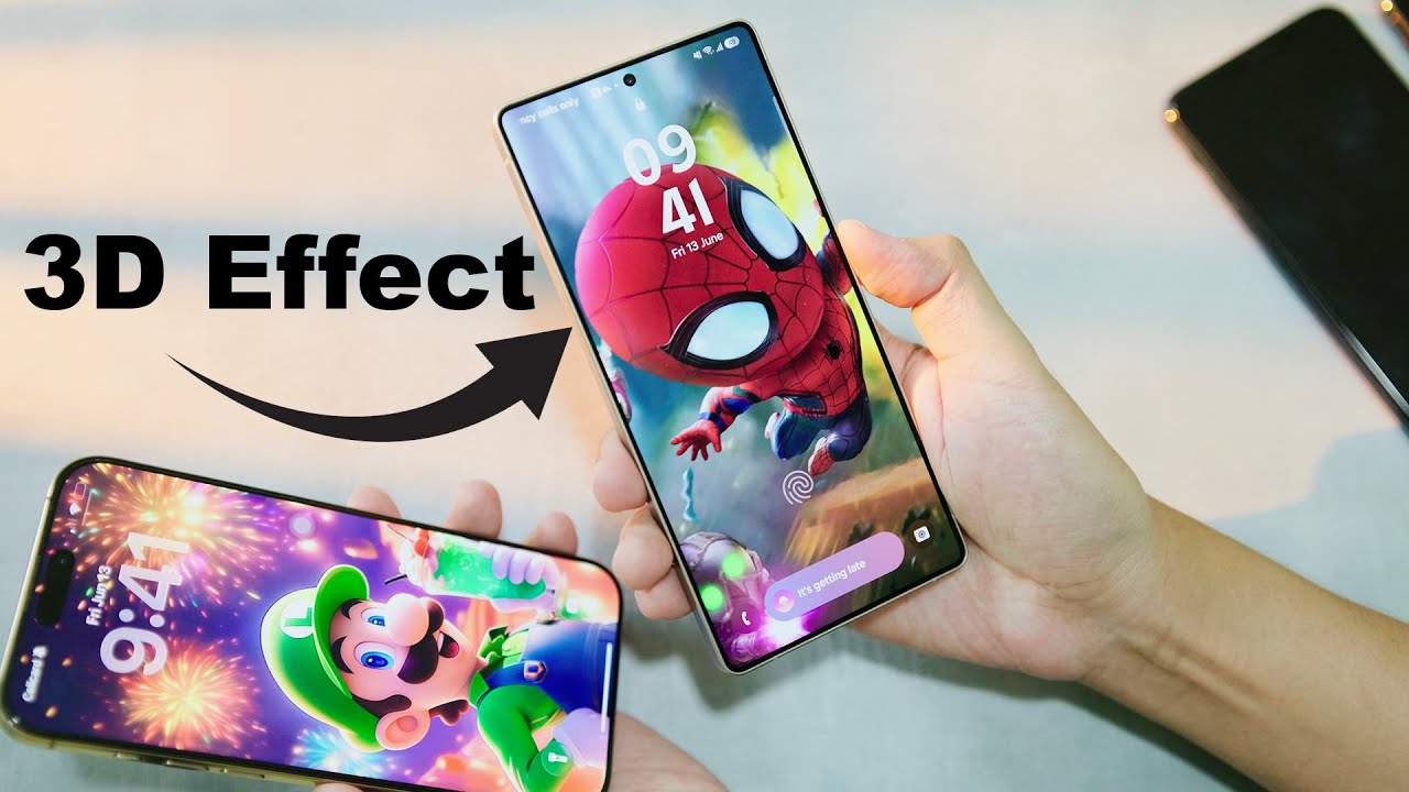 Get 3D Effect iOS 26 Lockscreen on ANY ANDROID - YouTube