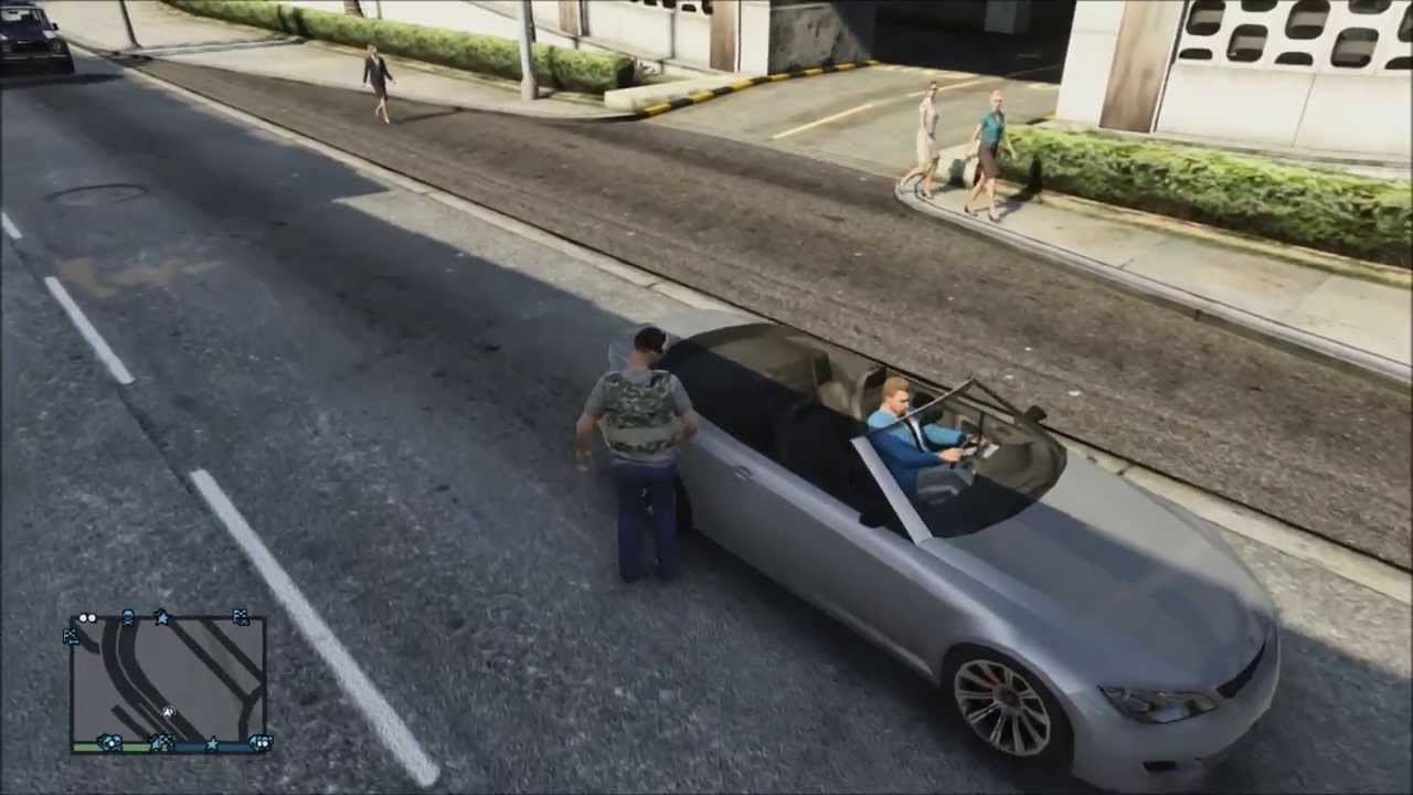 GTA 5 - Ghost car glitch - YouTube