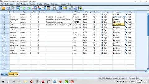 SPSS we need to know (Chapter 4) - YouTube