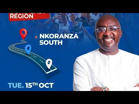 DR BAWUMIA AND HARRIET OPPONG PULL MASSIVE CROWD AT NKORANZA - YouTube
