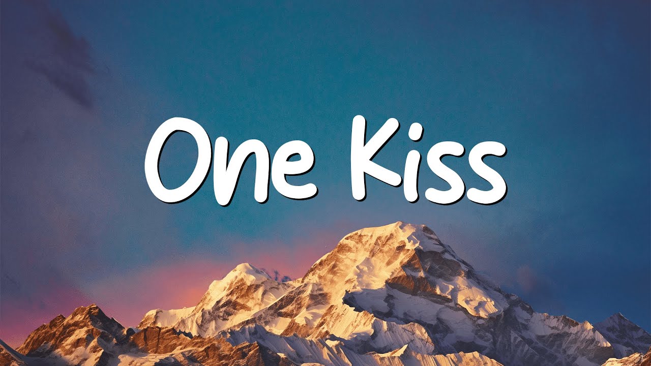 One Kiss - Calvin Harris, Dua Lipa (Lyrics) - YouTube