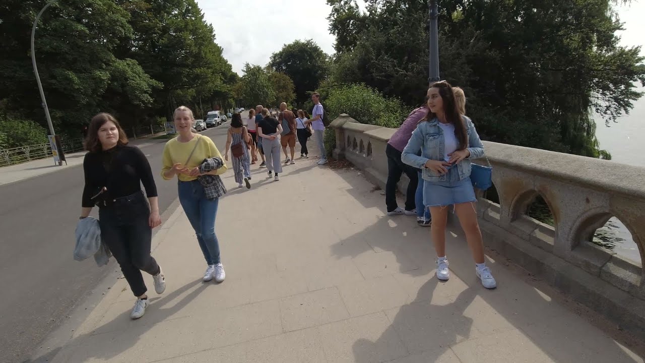 Relaxed Walk in Germany Hamburg, Walking Tour - Schöne Aussicht ...
