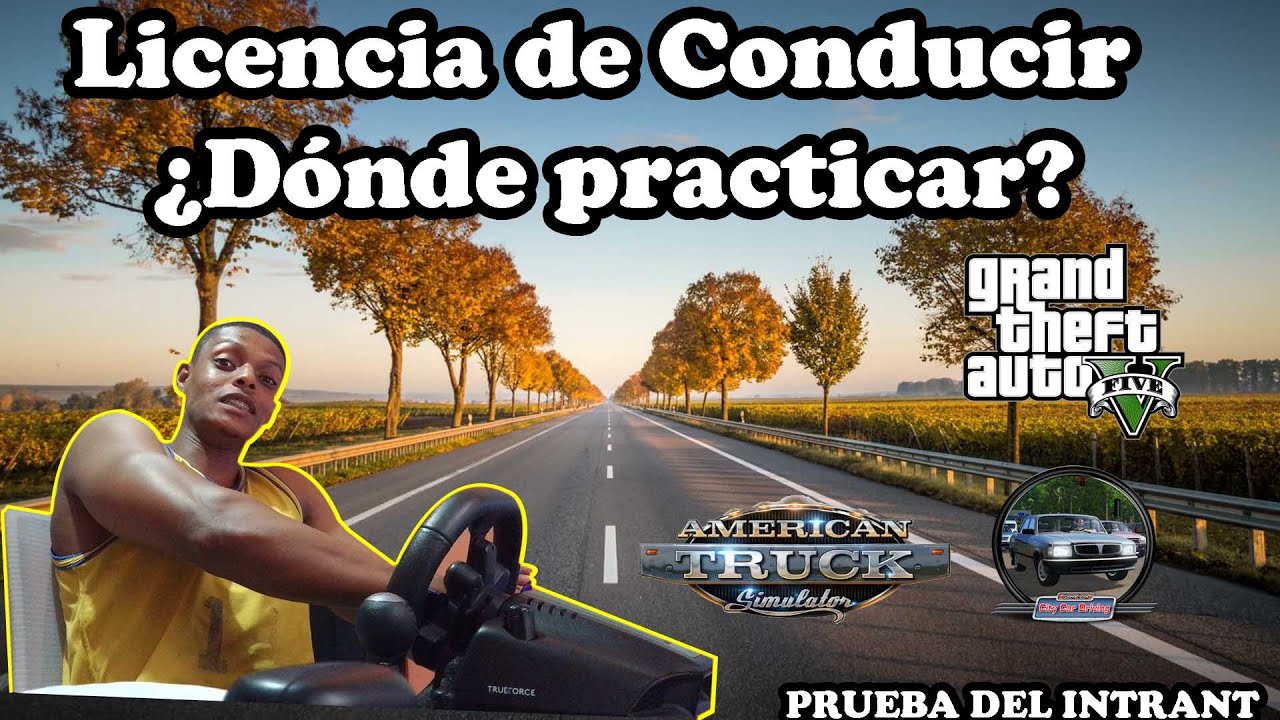 ASÍ ES EL JUEGO DEL SIMULADOR DEL INTRANT. LICENCIA DE CONDUCIR. - YouTube