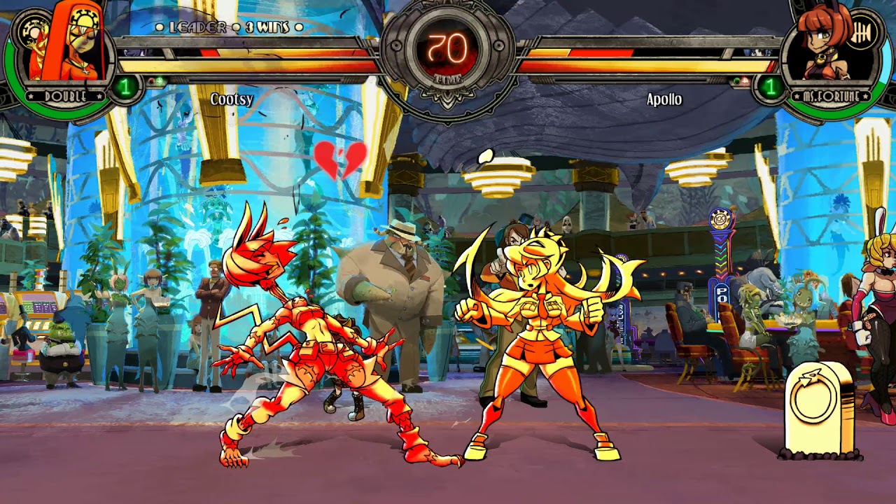 Cootsy (Squigly, Double) Vs Apollo (Valentine, Ms. Fortune ...