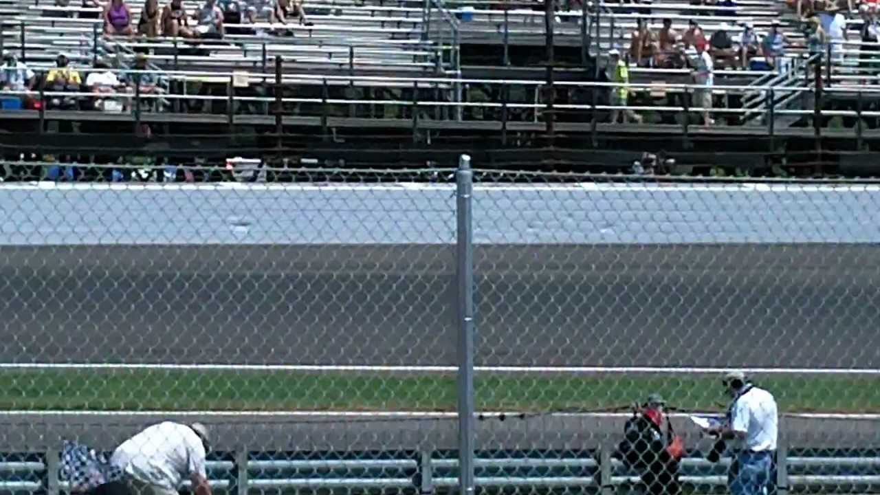 Indy 500 Infield Watching the race - YouTube