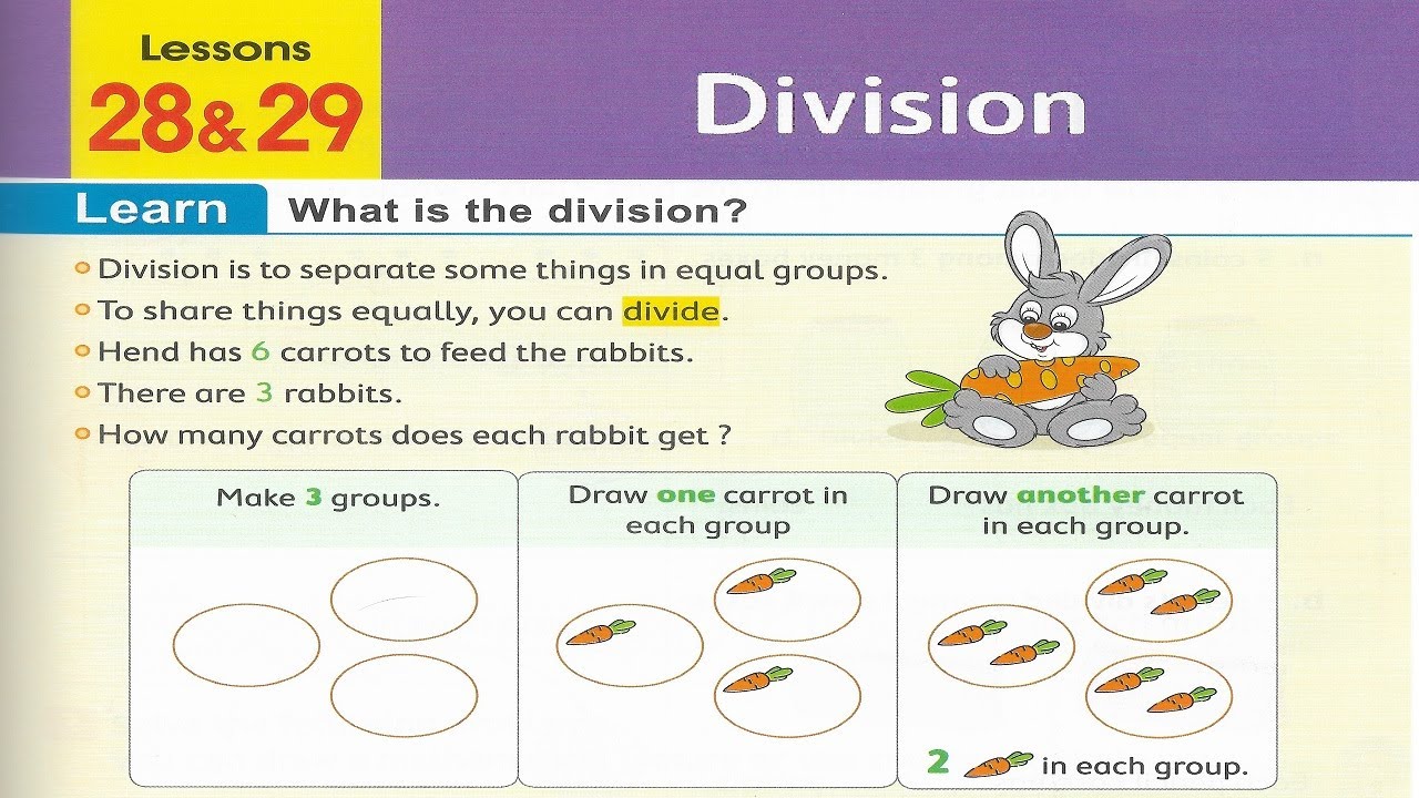 Primary 3 \ grade 3-1st term 28-29 Division. شرح ماث ثالثه إبتدائى لغات ...