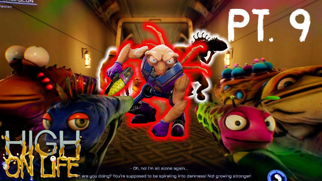 NIPULON BOSS FIGHT Full Gameplay Walkthrough PT 9 HIGH ON LIFE - YouTube