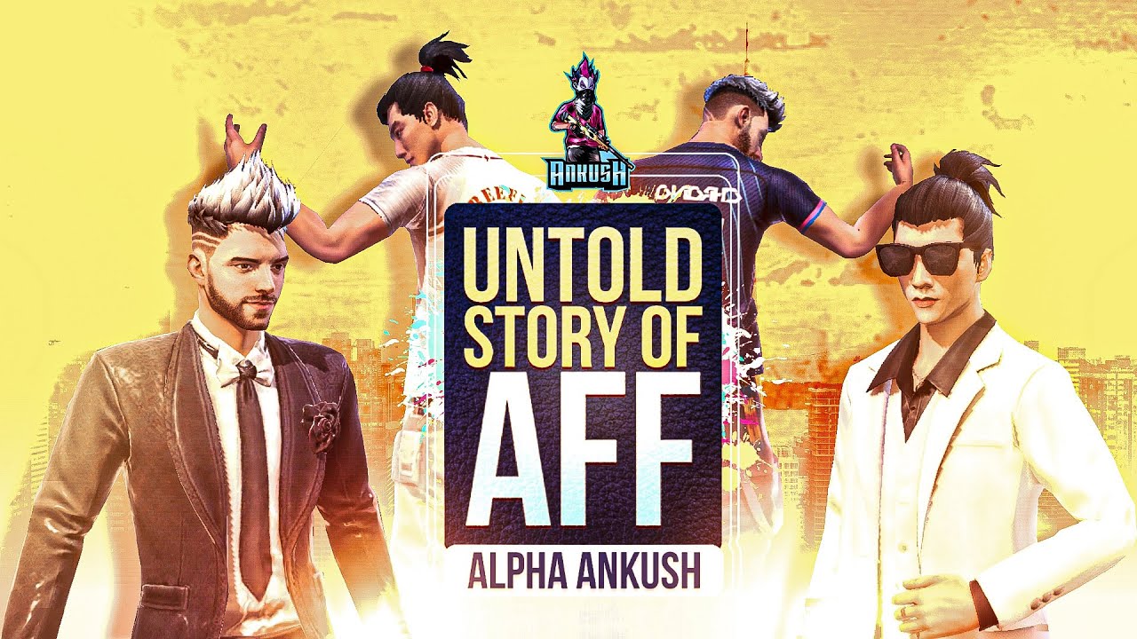 UNTOLD STORY OF AFF ️ || ANKUSH & ALPHA FREE FIRE 🔥 || SHORT STORY ...