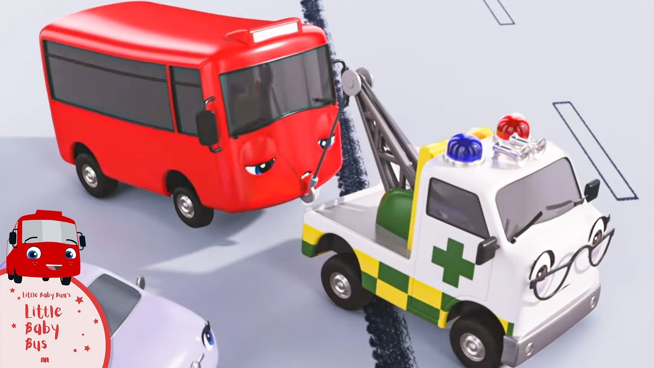 Bus Accidents Happen | Red Buster Car Anime | Fun Kids Cartoon Video ...