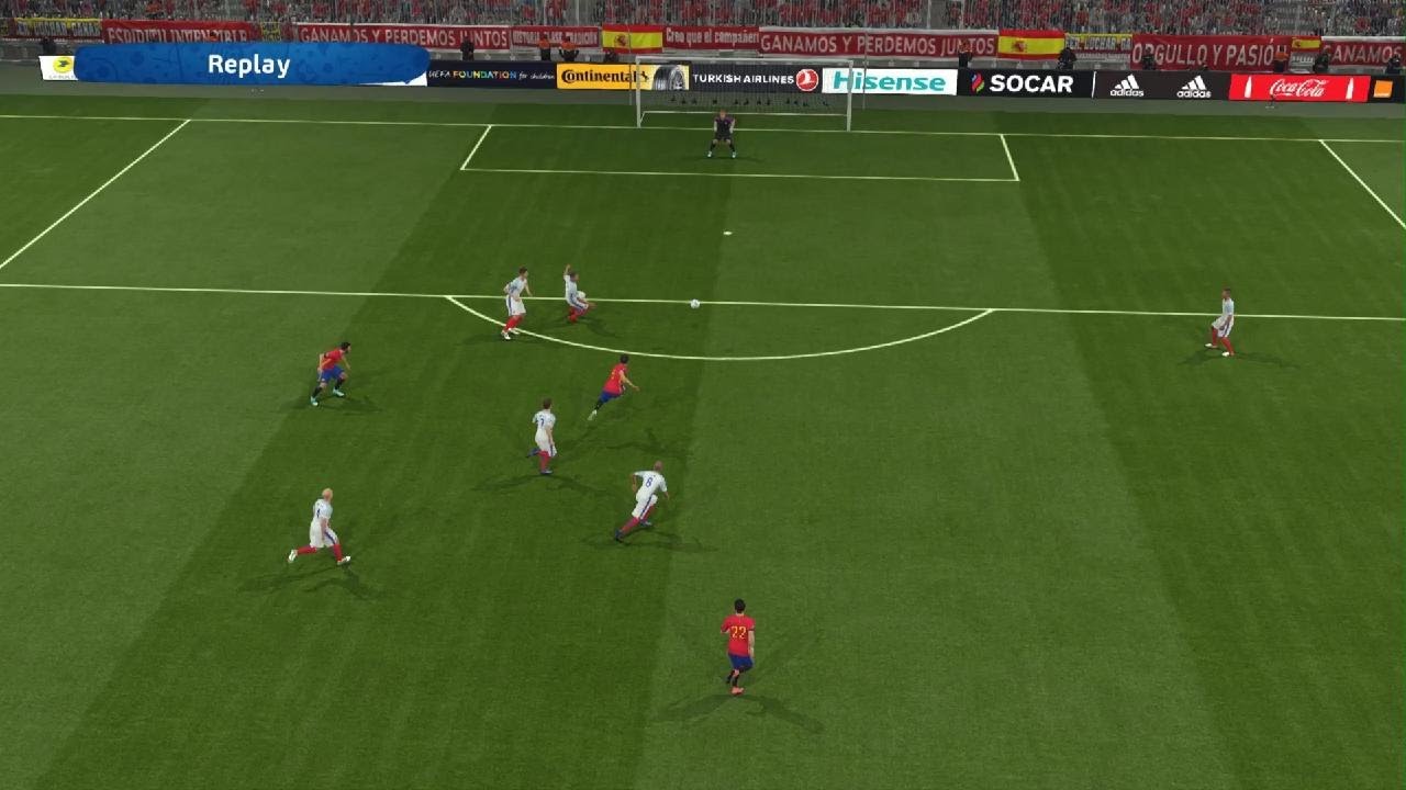 Pro Evolution Soccer 2016 PS5_Arrancada decisiva na finalInglaterra x ...