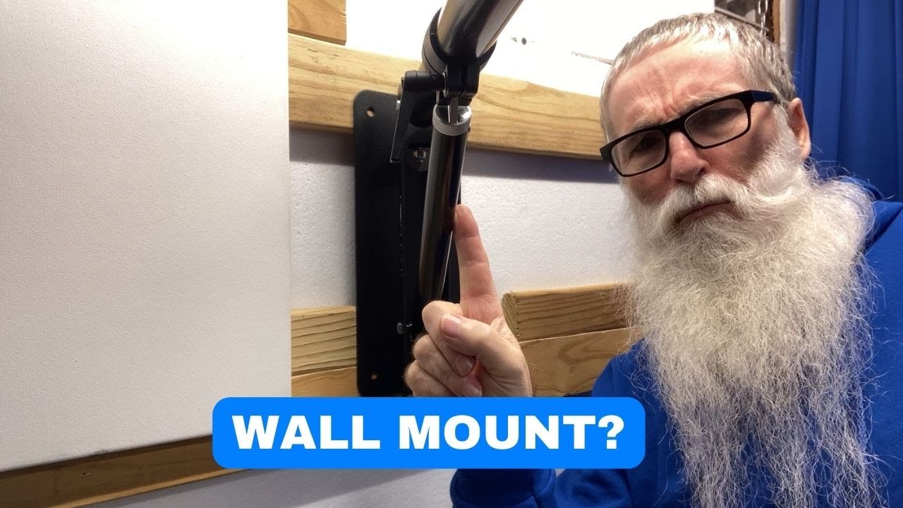 How Does A Wall Mount Tripod Work? Wall Camera Mount - YouTube