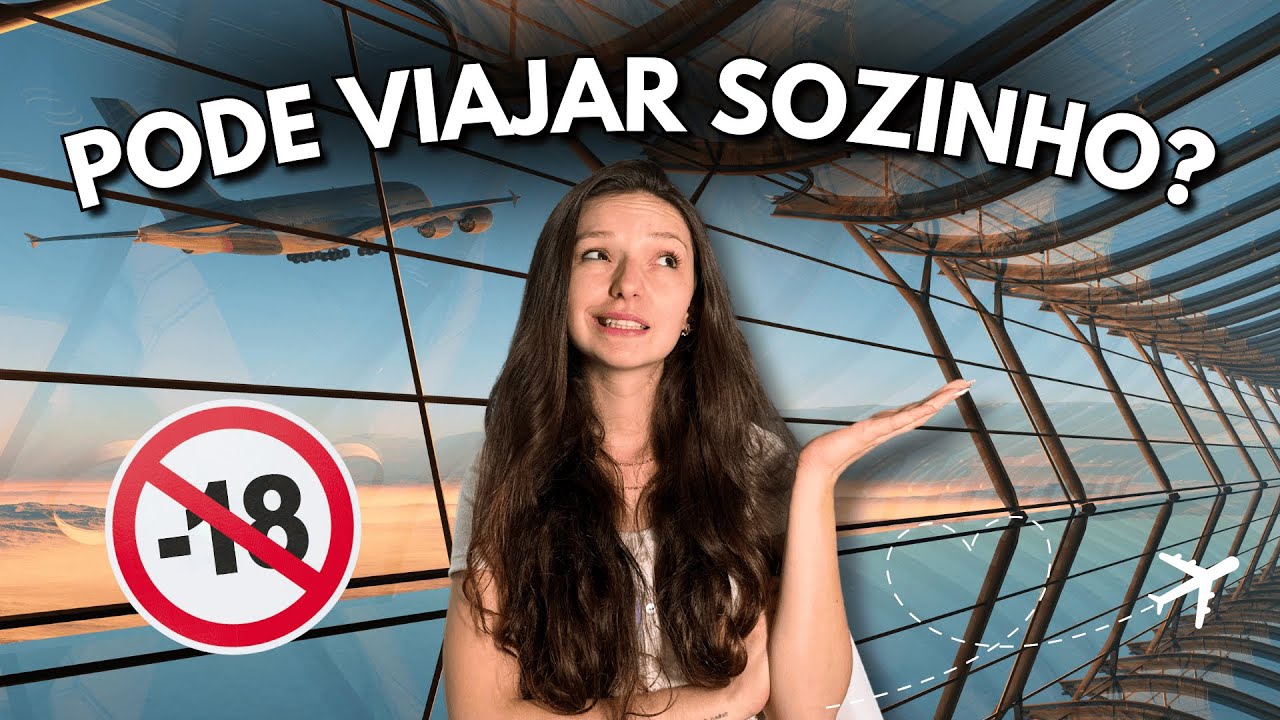 Menor de Idade Pode Viajar de Avião Sozinho? - YouTube