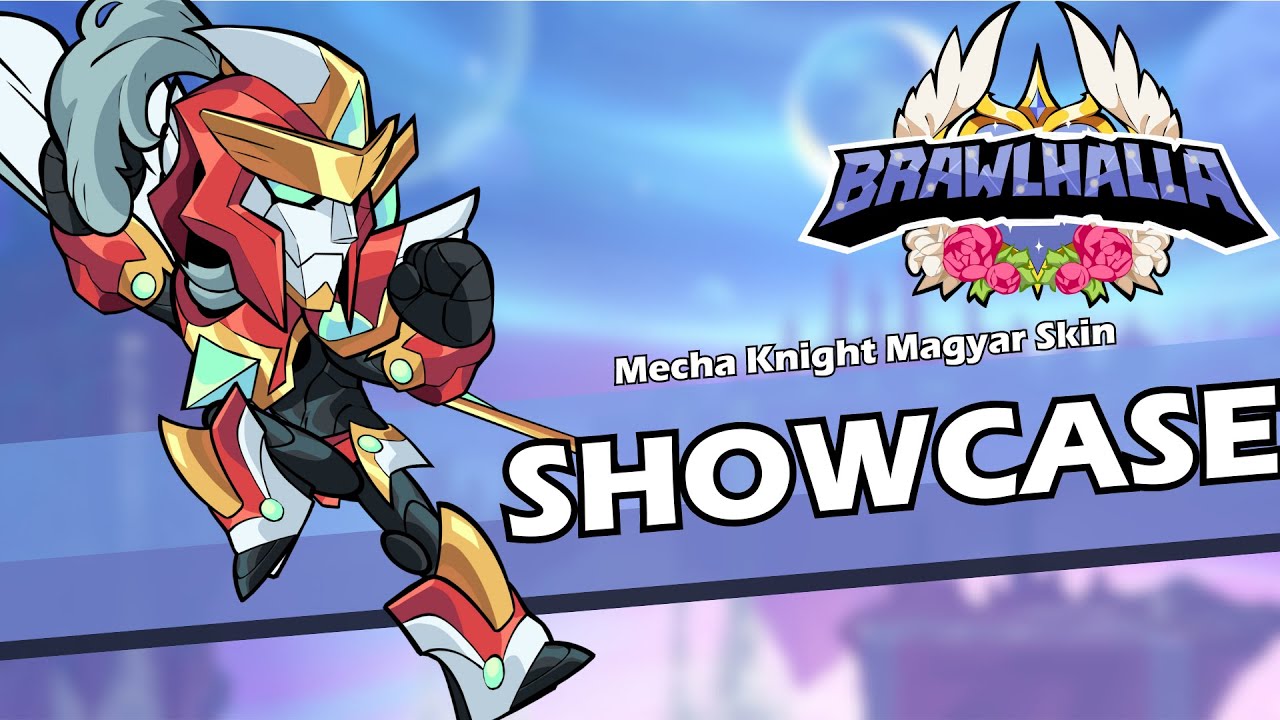 Brawlhalla Mecha Knight Magyar Skin Showcase - YouTube