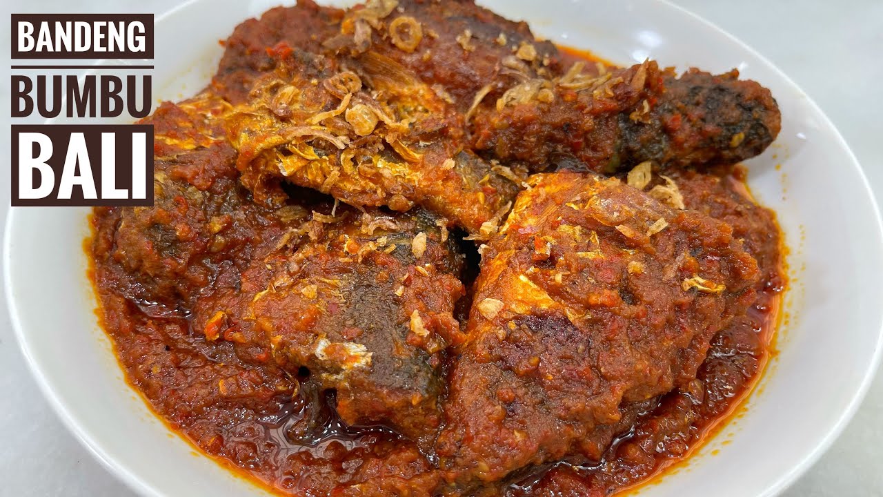 RESEP BANDENG BUMBU BALI KHAS JAWA TIMUR - YouTube