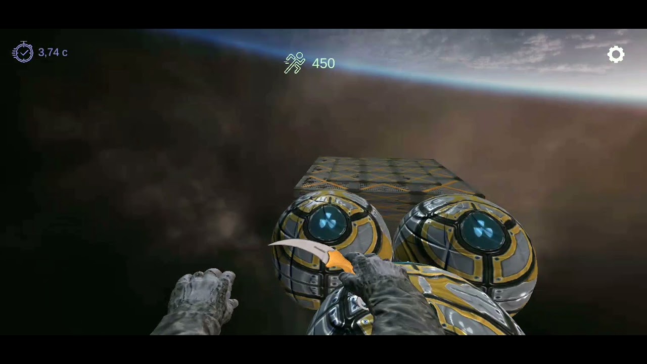 bhop extreme -deep space level 20 4.68s - YouTube