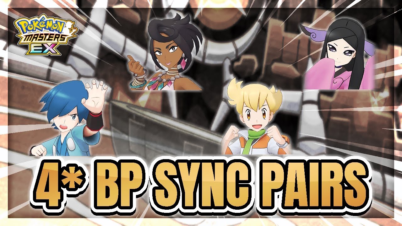 Reacting to all 4 star BP Sync Pairs | Pokemon Masters EX - YouTube
