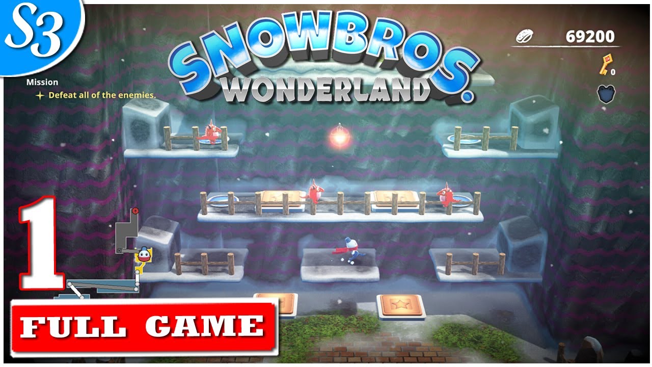 Snow Bros. Wonderland | 3D Retro Platformer | Full Gameplay Walkthrough ...