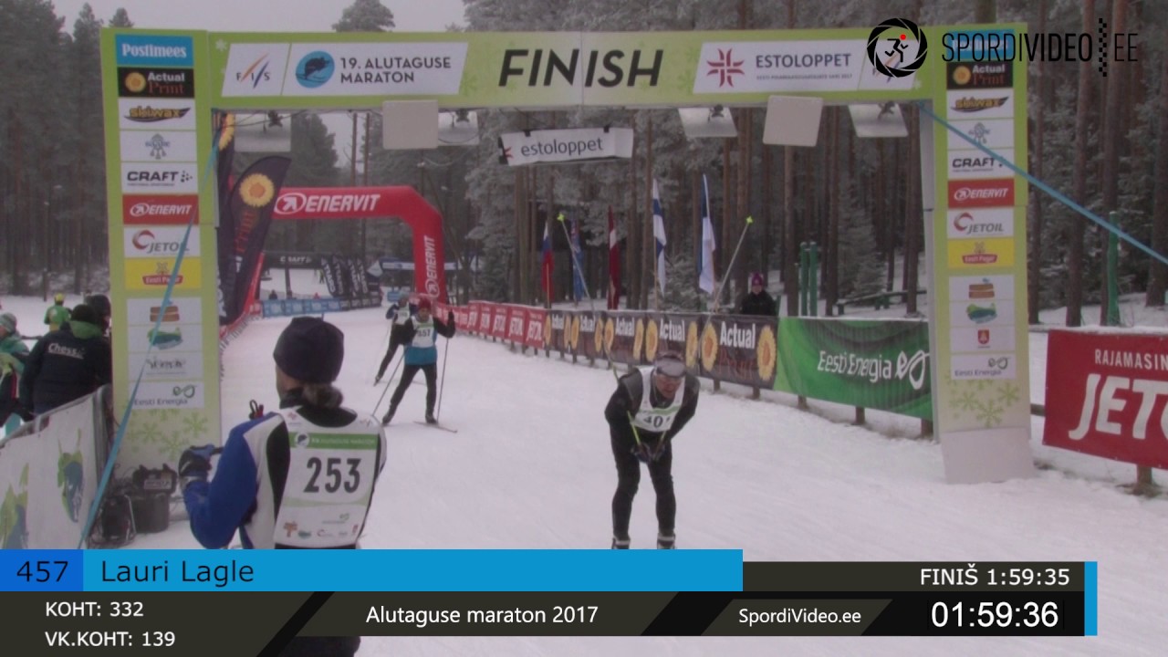 Lauri Lagle 457 l Alutaguse maraton 2017 - YouTube