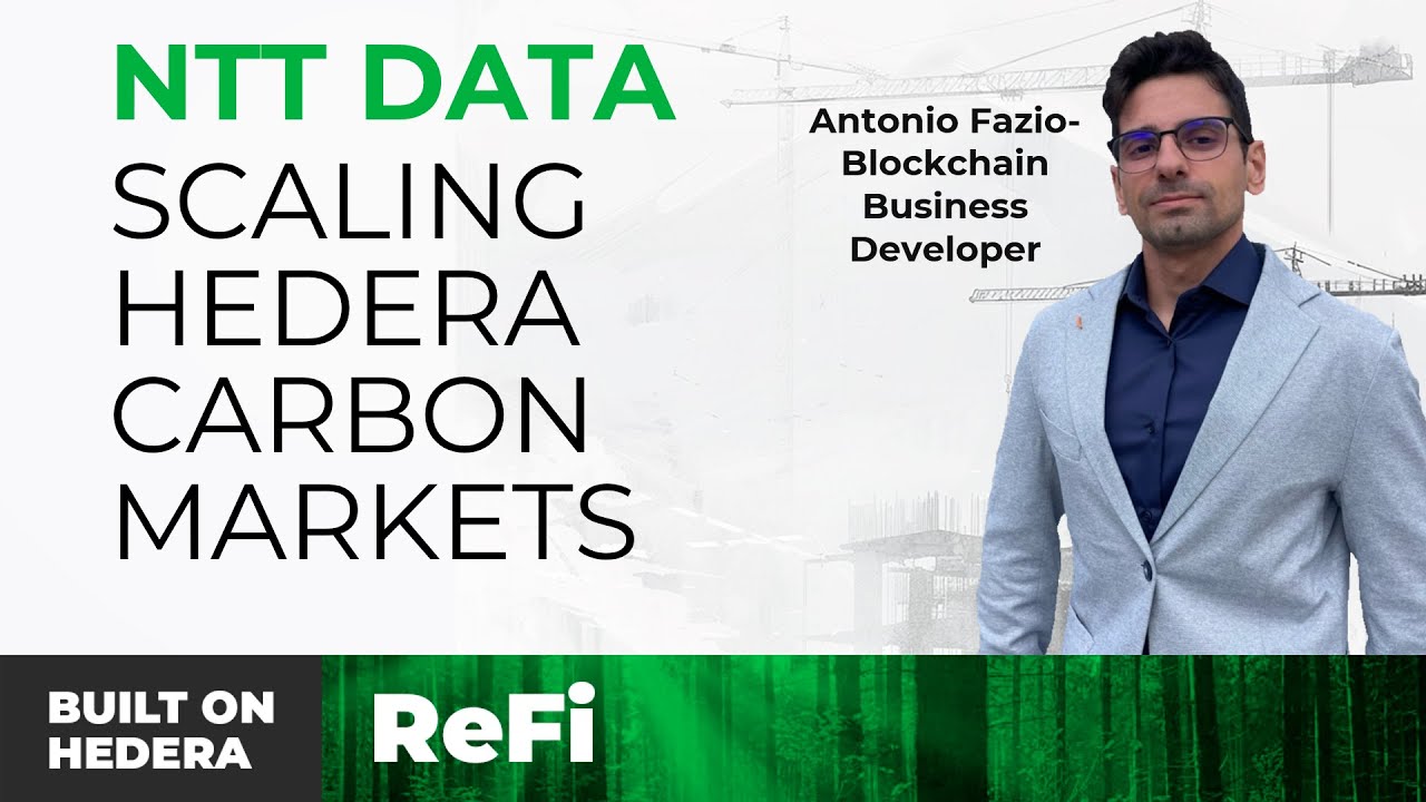 Built on Hedera - NTT DATA - ReFi - YouTube