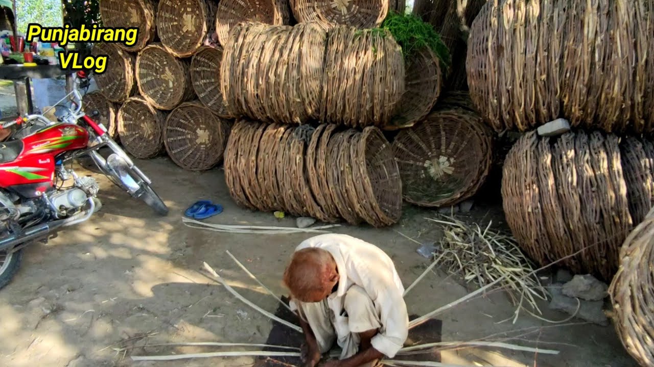 Amazing Making Wood Tokri In Pakistan Punjab | Village Life | Tokri ...