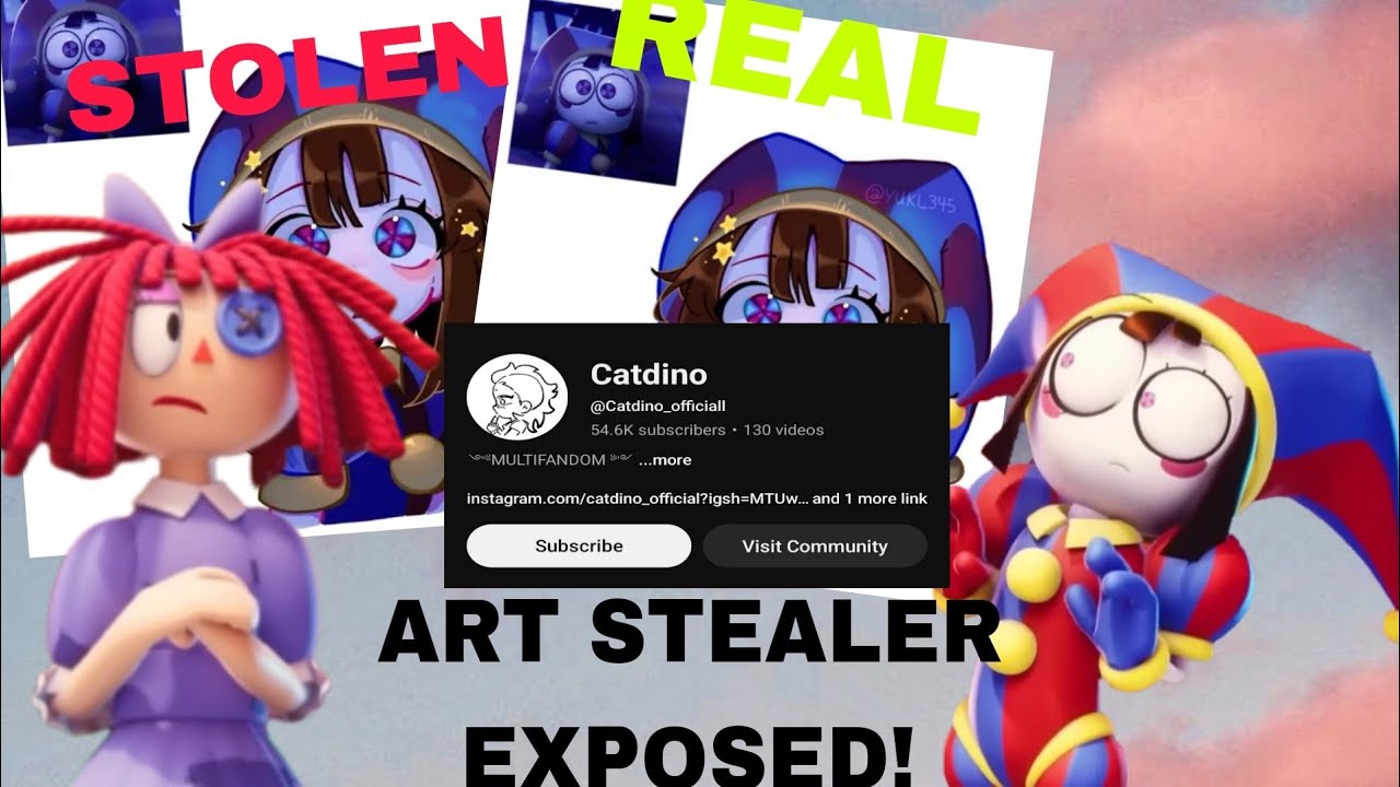 🤦‍♂️This TADC Creator is STEALING art and CONTENT and trying to claim ...