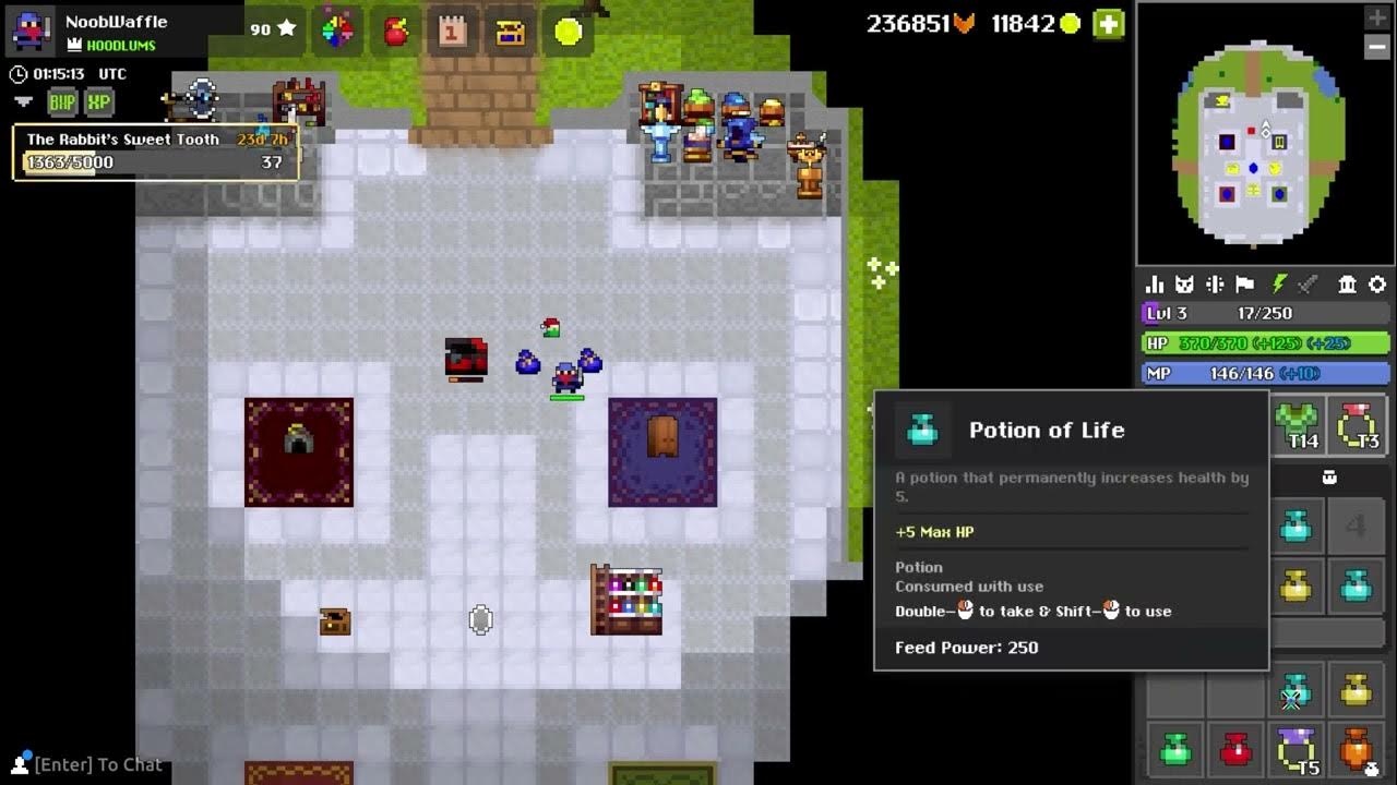 (rotmg) Super Maxing Seasonal - post chest glitch "patch" - YouTube