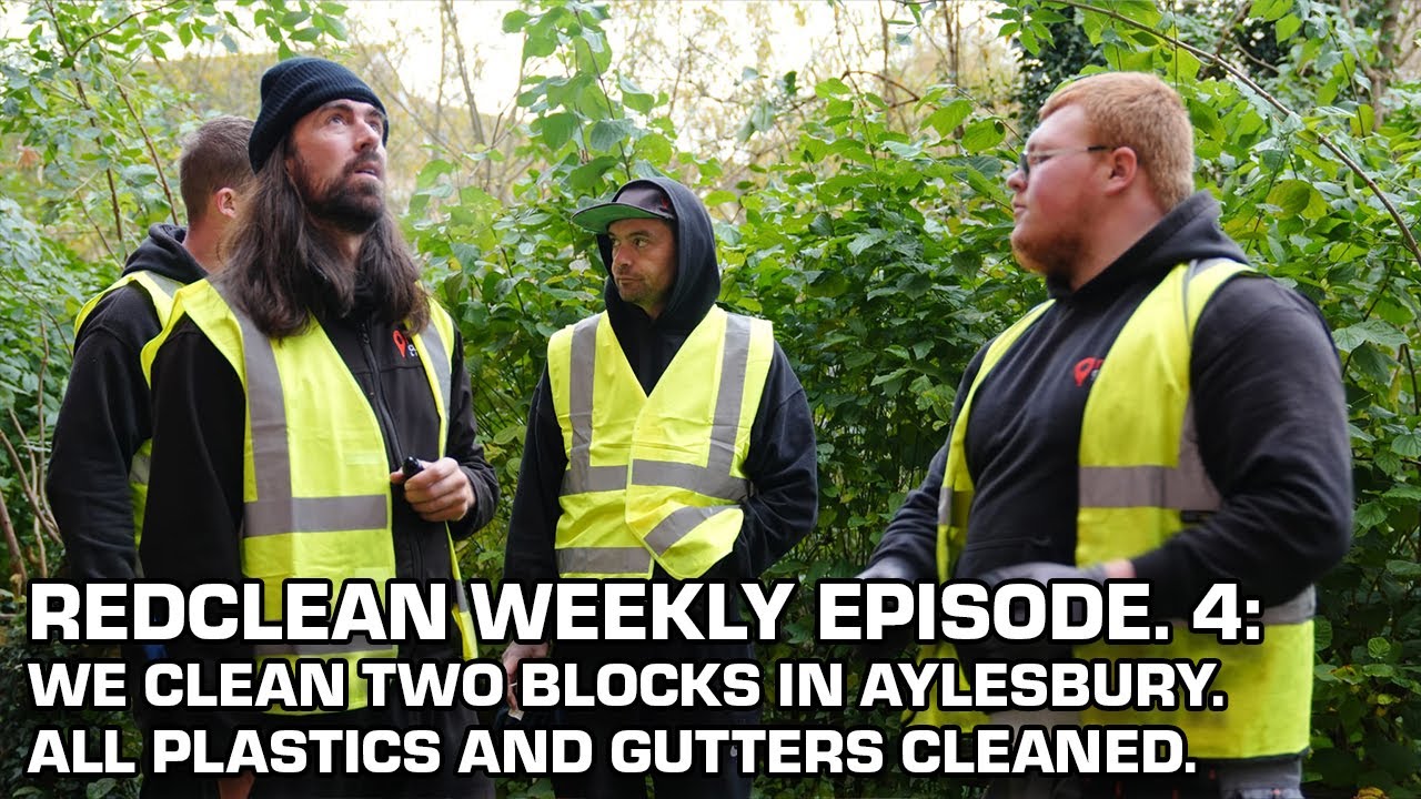 RedClean Weekly Ep. 4: We clean two blocks in Aylesbury. All plastics ...