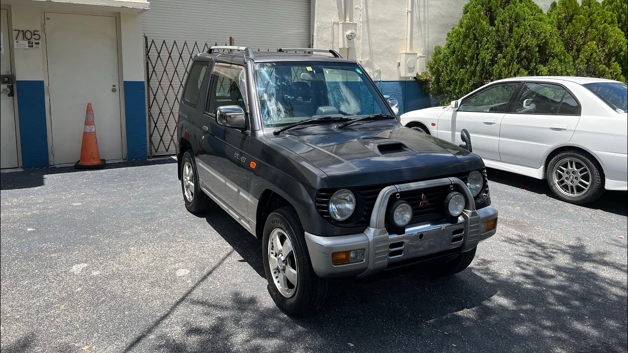 1997 Mitsubishi Pajero Mini Turbo 4WD VR-II - YouTube