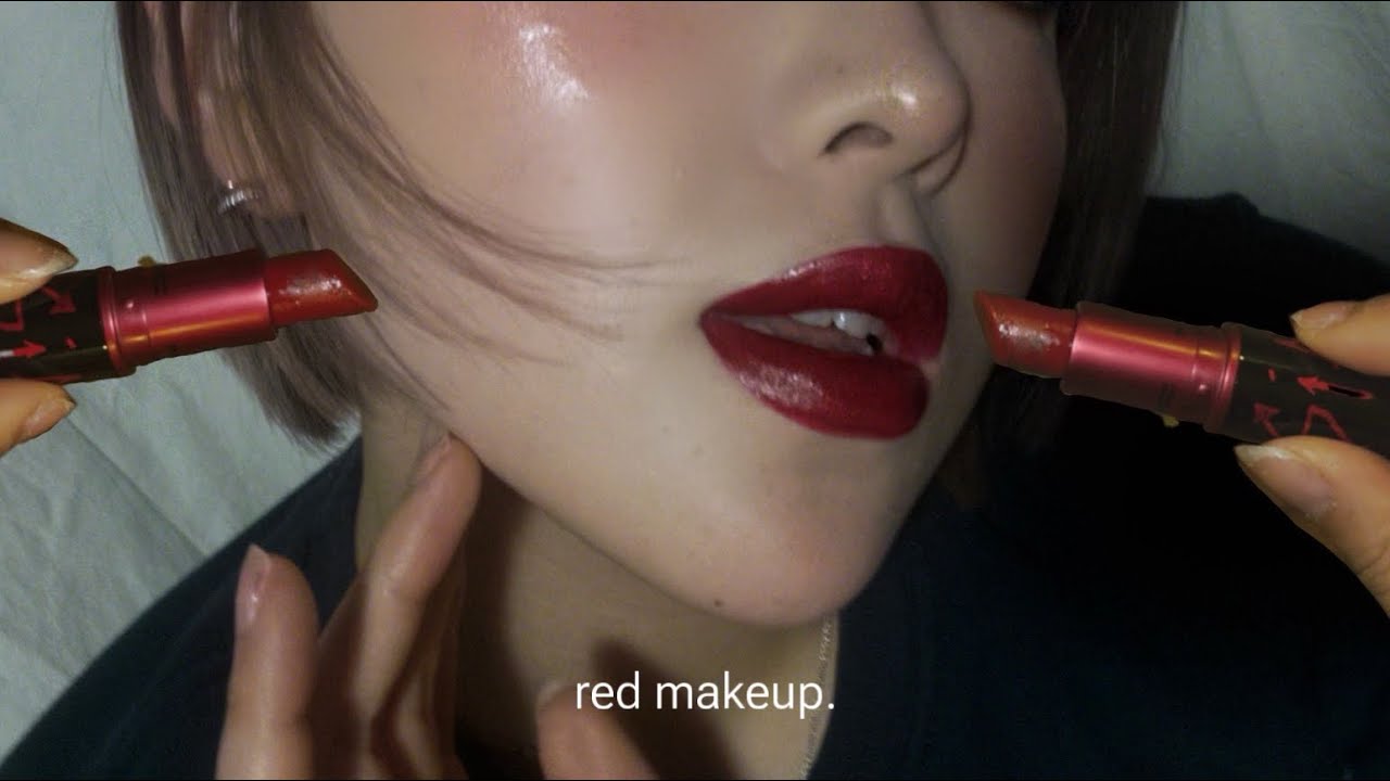 【makeup】cherry girl makeup🍒 - YouTube