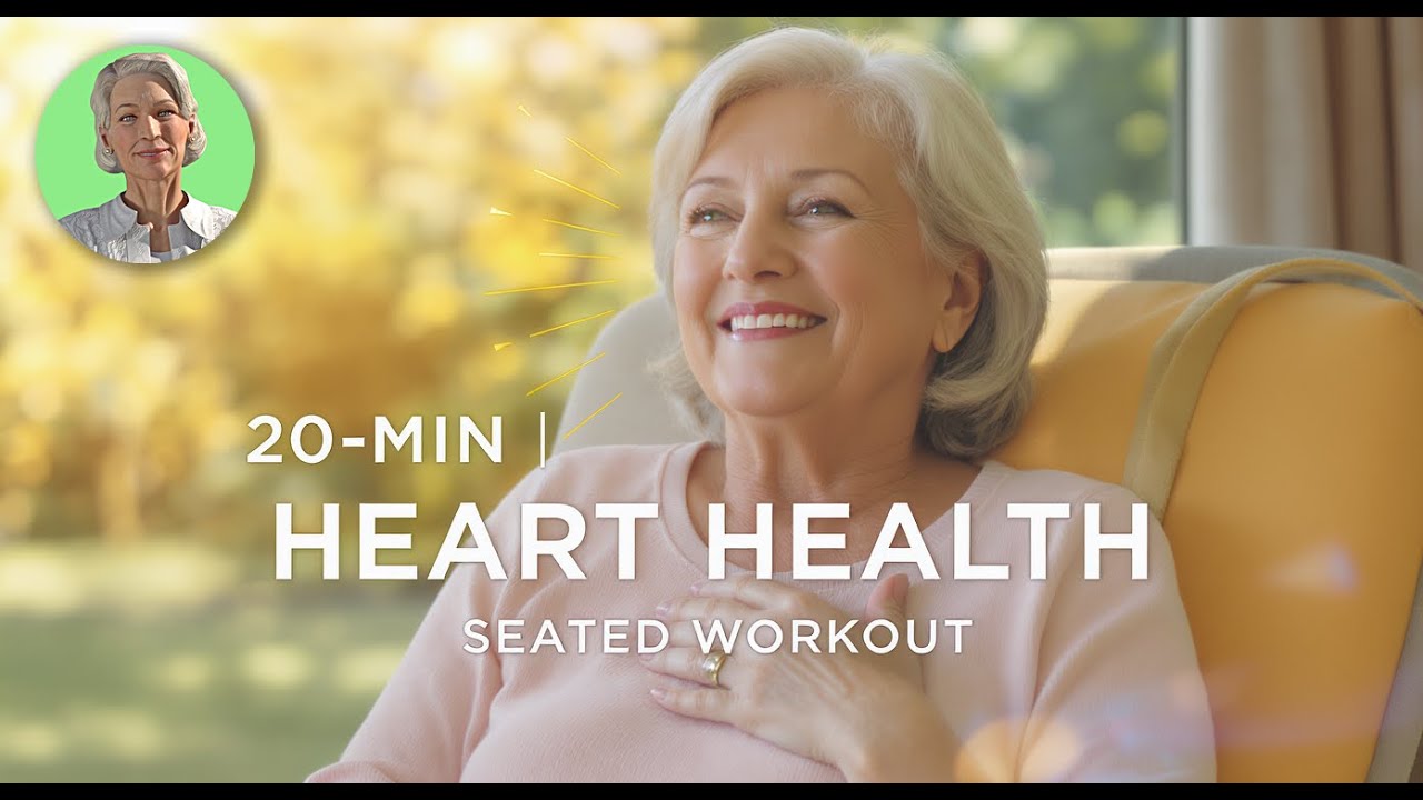 20-Min Seated Heart Workout: Boost Health Safely for Seniors - YouTube