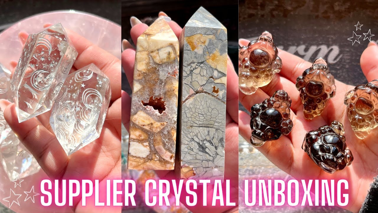 CRYSTAL SUPPLIER HAUL FROM CHINA, MADAGASCAR AND INDONESIA PART 2 ...