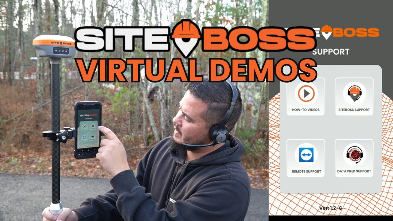 SiteBoss GPS Virtual Demos - YouTube