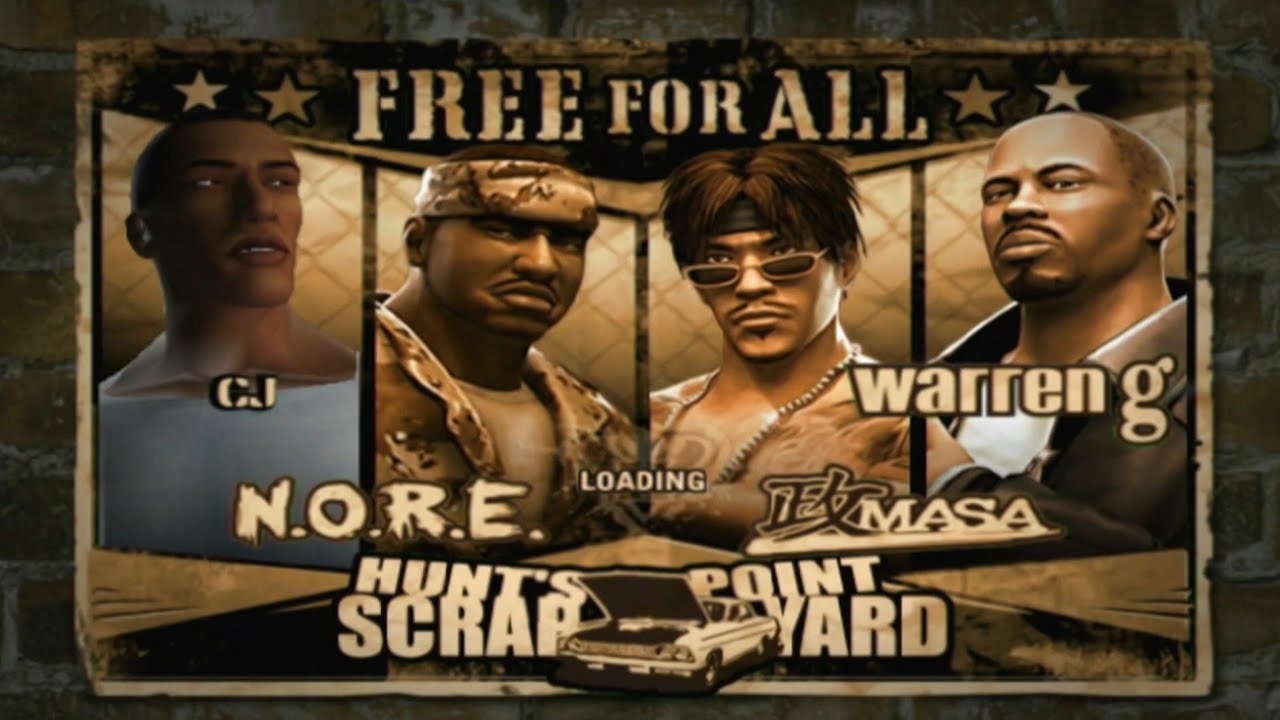 Def Jam Fight For NY | CJ vs NORE vs MASA vs WARREN G | HARD! (PS3 ...