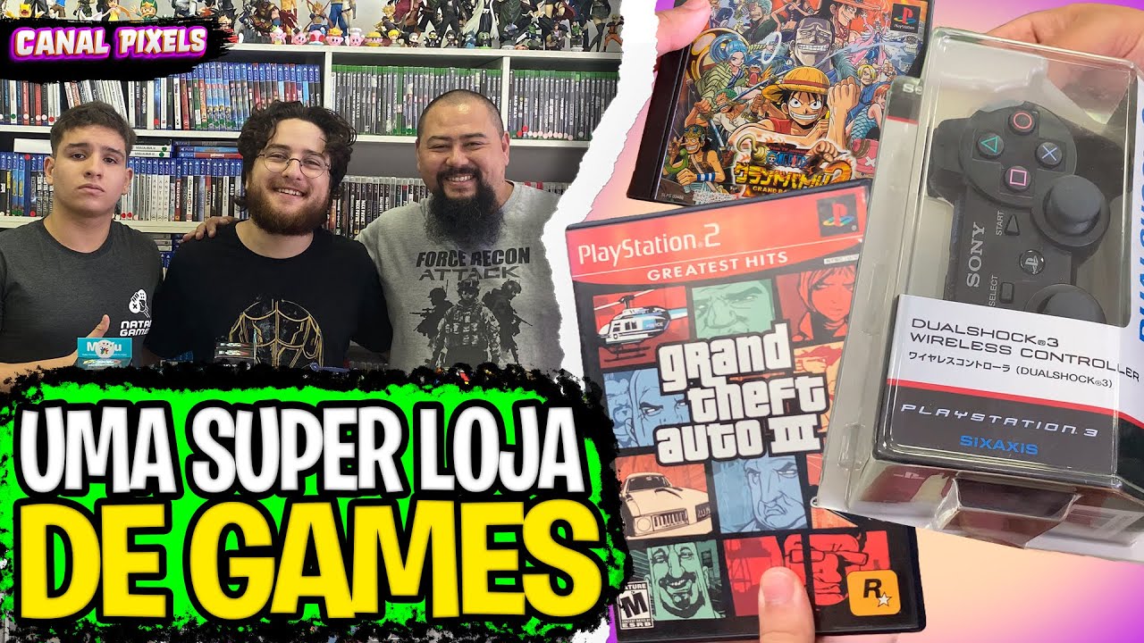 Tour pela Natan Games: Mergulhe na História dos Videogames com o Dono ...