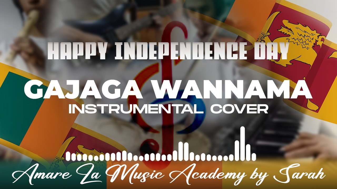 Gajaga Wannama | Instrumental cover | Amare La Music Academy - YouTube